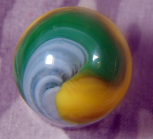 WH Akro Agate Popeye Marble Corkscrew marbles L2 11/16+ | eBay