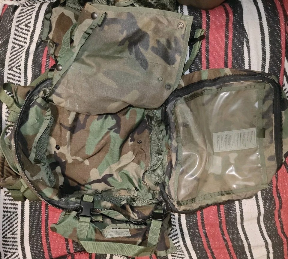 USGI MOLLE Modular Medic Bag Medical Backpack Woodland BDU | eBay