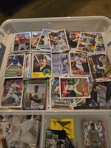 BASEBALL CARD LOT: Chrome, Rookies, Vintage, UNSEARCHED, and UNSORTED ...