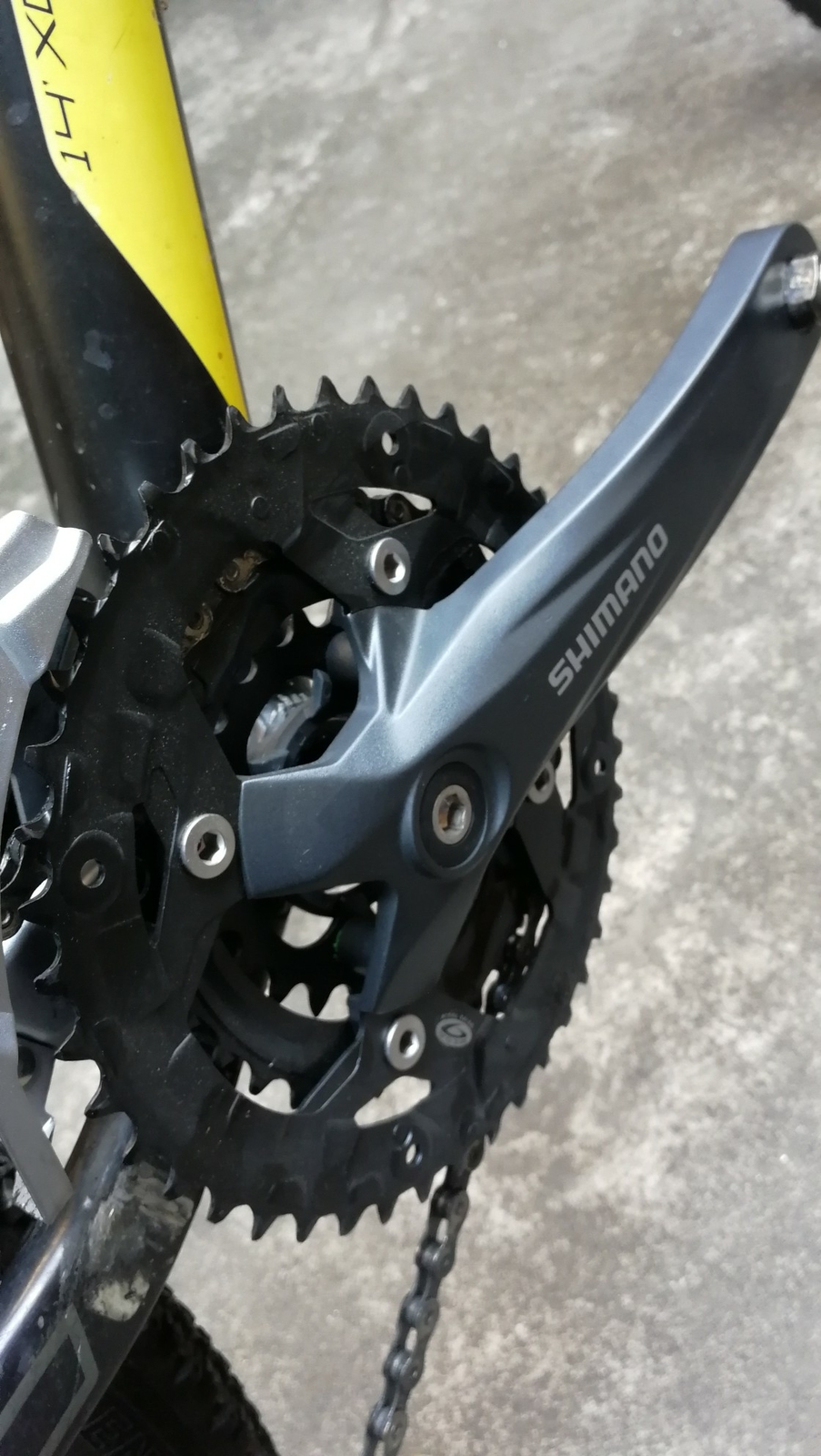Shimano Crankset Acera FC-M391 22T-32T-44T Chainset Triple Crank For ...
