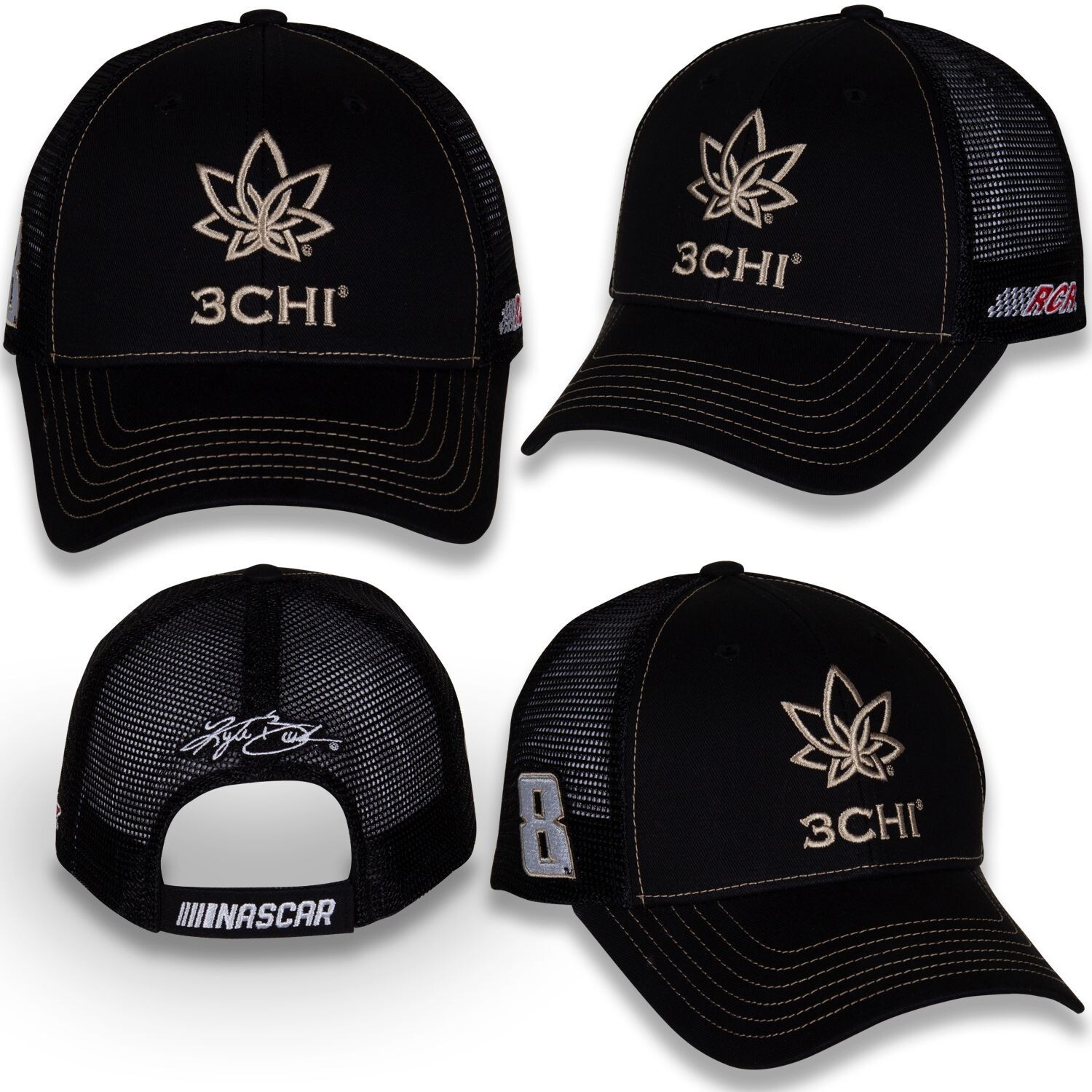 Kyle Busch 2023 Checkered Flag Sports #8 3CHI Sponsor Hat | eBay