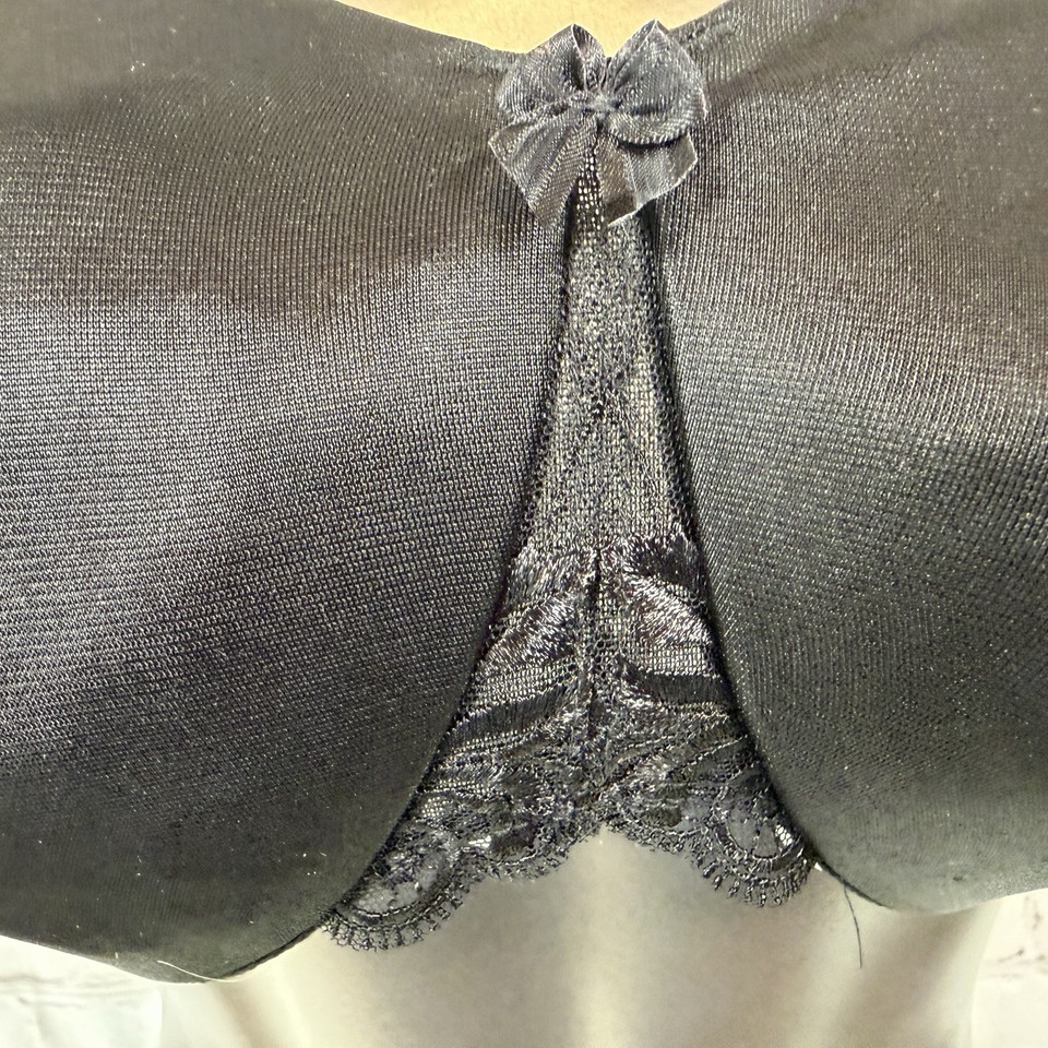 Soma Size 42DD Black Sensuous Side 3 inch Minimizer Underwire Bra NWT ...