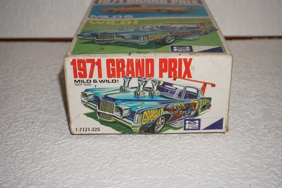 RARE! ORIGINAL VINTAGE MPC "MILD & WILD" 1971 GRAND PRIX BOX ONLY | eBay