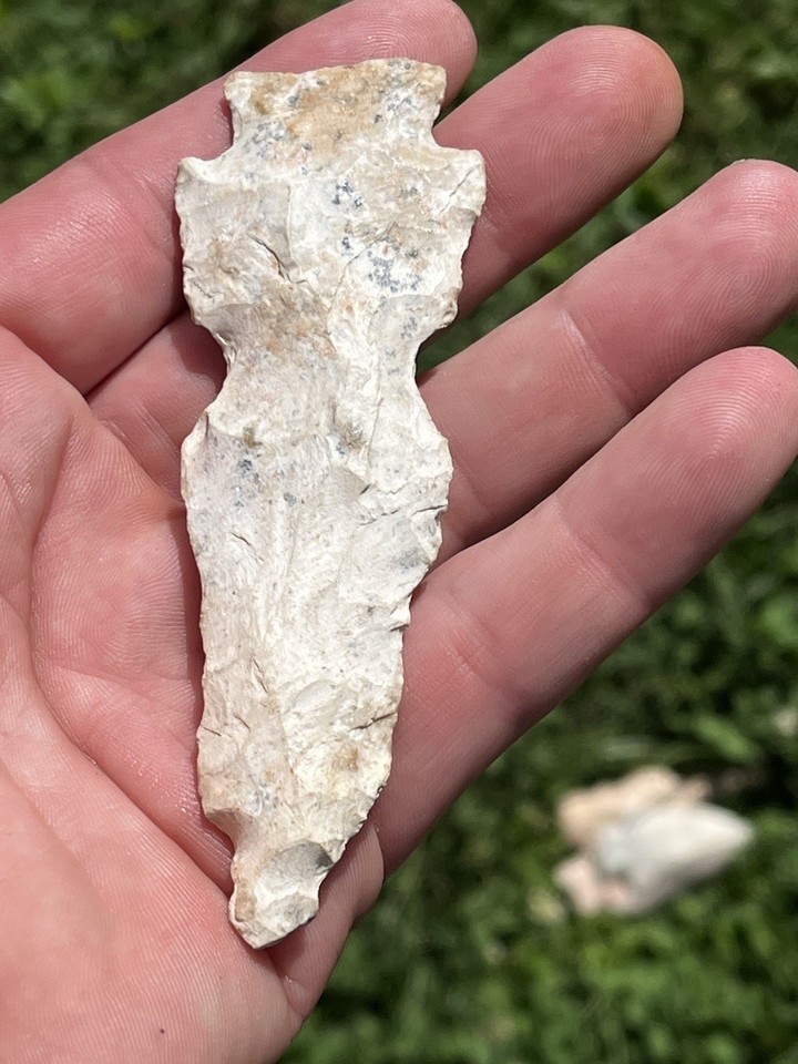 ECCENTRIC ARROWHEAD ILLINOIS ANCIENT AUTHENTIC NATIVE AMERICAN ARTIFACT ...