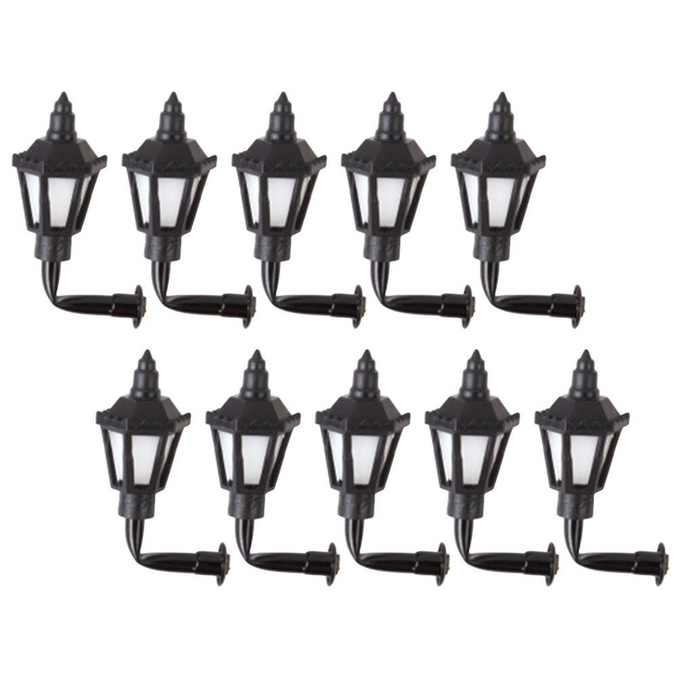 10pcs Mini Luminous Wall Lamps Sand Table Landscape Layout Decor Wall ...