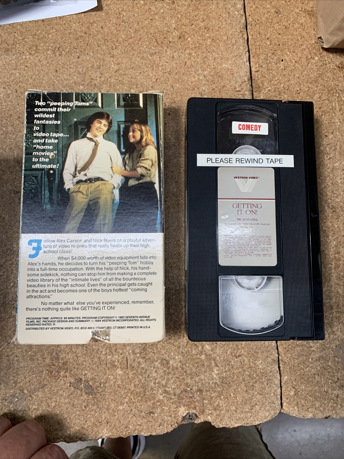 Getting It On! VHS Martin Yost Heather Kennedy Kathy Brickmeier 1983 | eBay