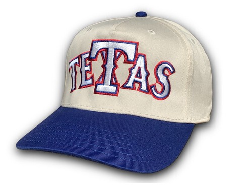 "TETAS" Texas Rangers Overlap Richardson 112 Trucker Hats Embroidered ...