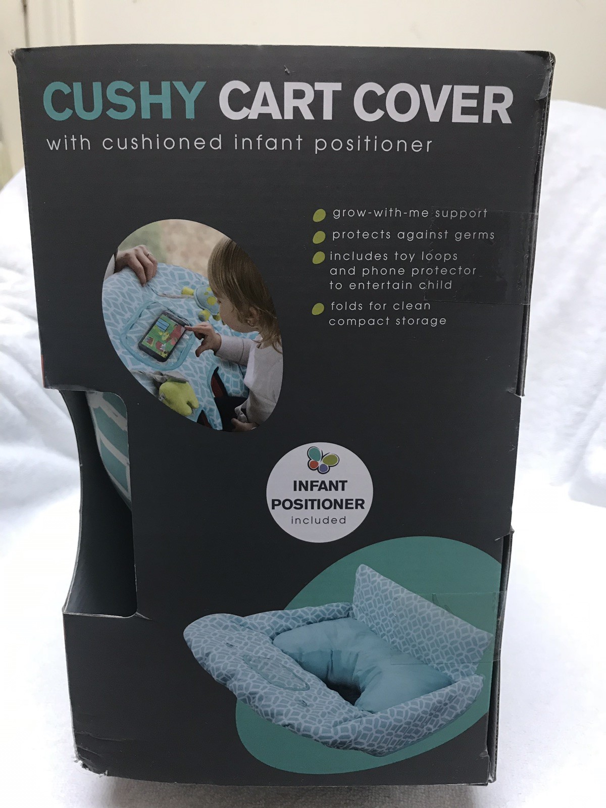 Summer Infant 2 in 1 Cushy Cart Cover and Seat Positioner Diamonds ...
