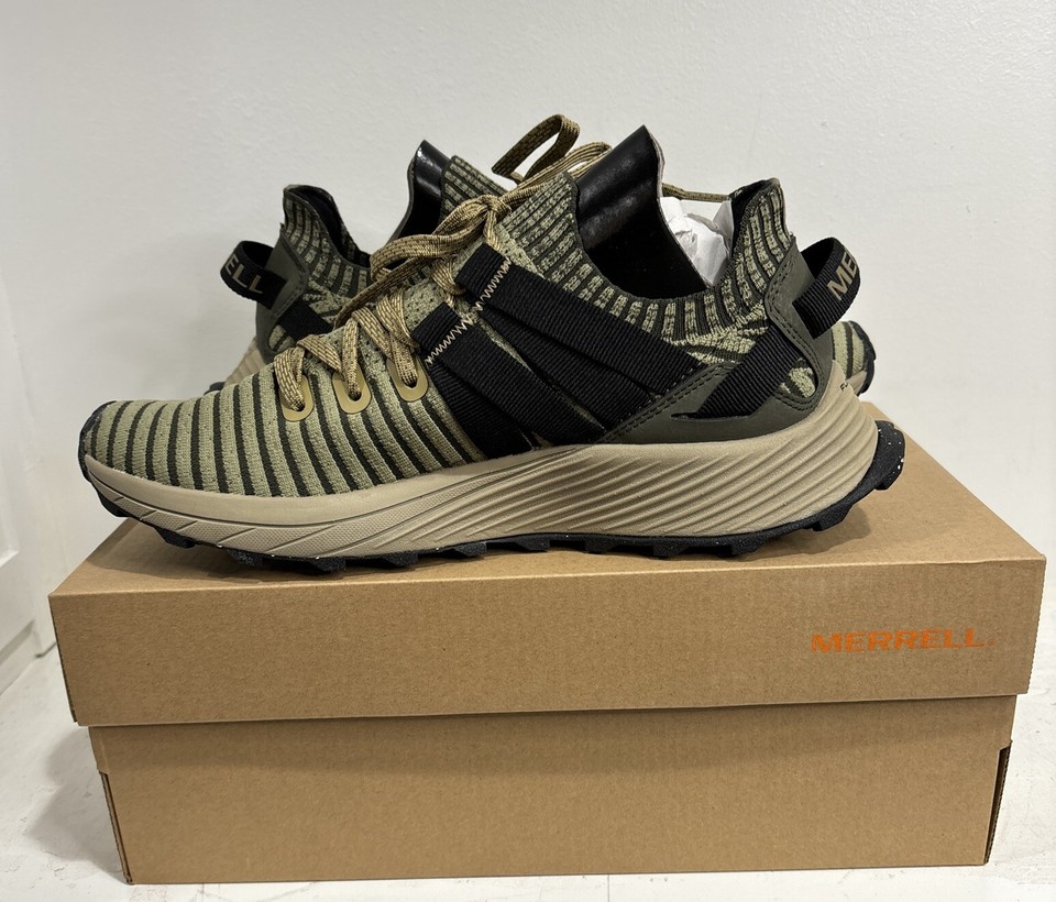 New MERRELL Embark Moc Sneaker SZ 7 Mens in OLIVE | eBay