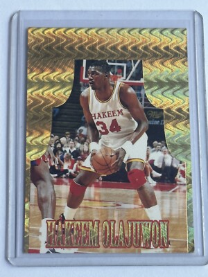 1995 Classic Pacific NBA Hakeem "The Dream " Olajuwon Gold Foil Card DS ...
