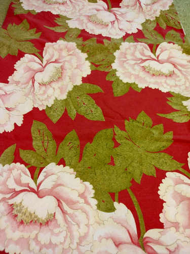 SYDNEY POTTERY BARN FULL/QUEEN DUVET COVER RED RASPBERRY PINK WHITE ...