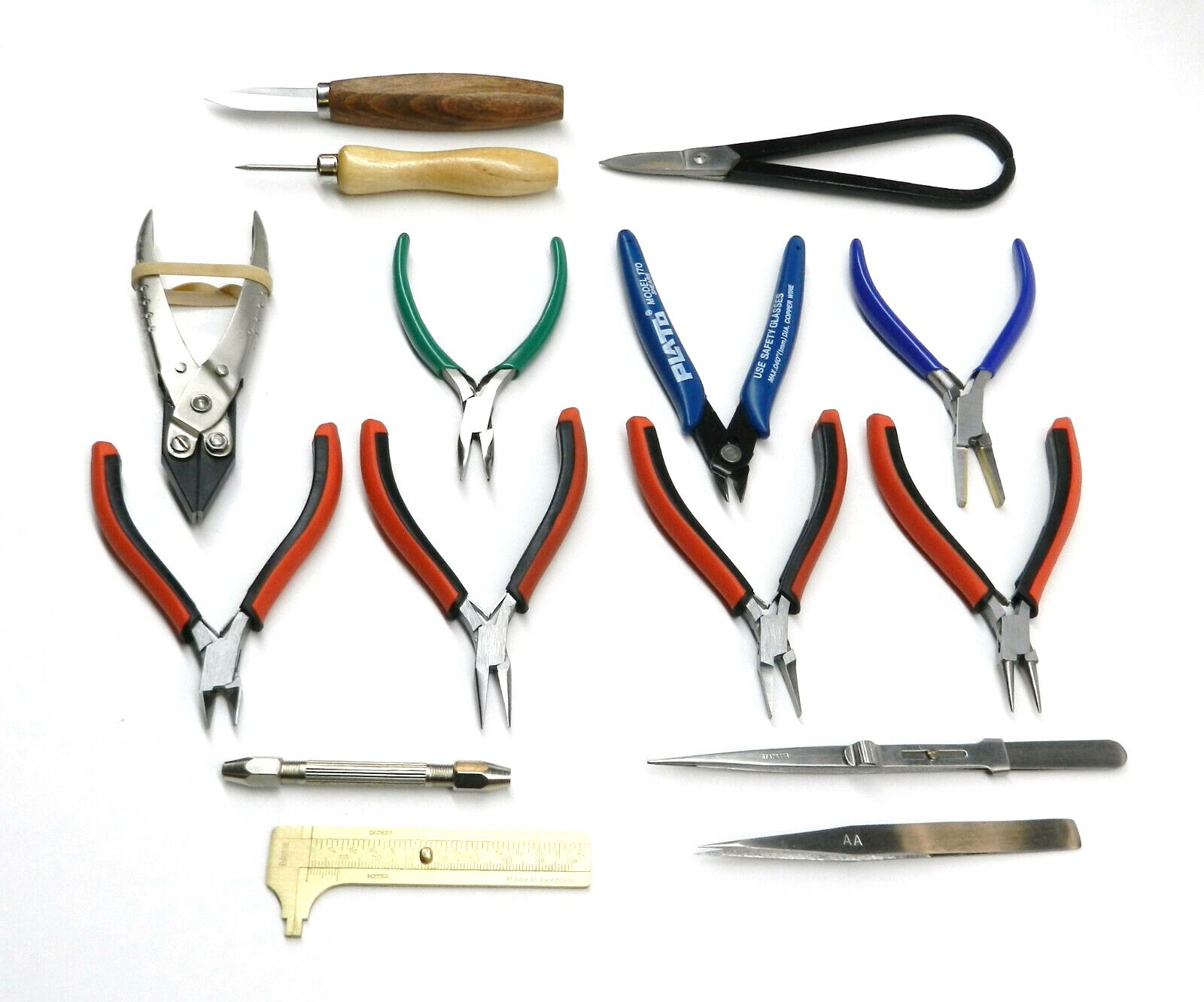 Jewelry Making Tool Kit 15 Pc Bead Working Hand Tools For Jewelers ...