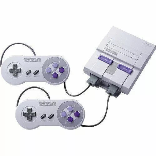 Authentic SNES Super Nintendo Classic Mini Console w/ 21 Preloaded ...