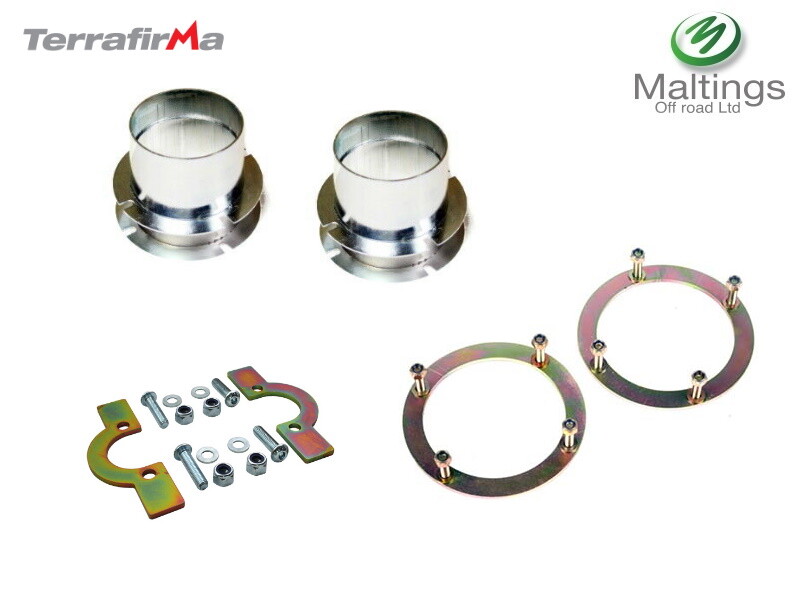 TERRAFIRMA FRONT COIL SPRING DISLOCATION CONE KIT TF501K2 FITS DISCO 1 ...