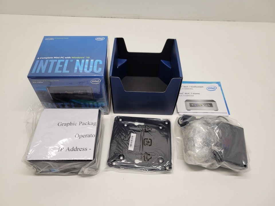 NEW IN BOX! INTEL NUC 7TH GEN CORE I5 MINI PC W/ WINDOWS 10 NUC7i5BNH ...