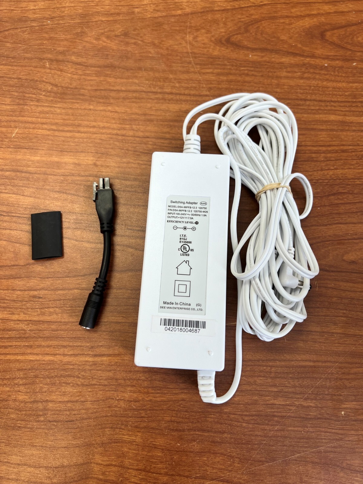 10 units SWITCHING ADAPTER DSA-96PFB-12 7.5A+Fortinet DC Power ...