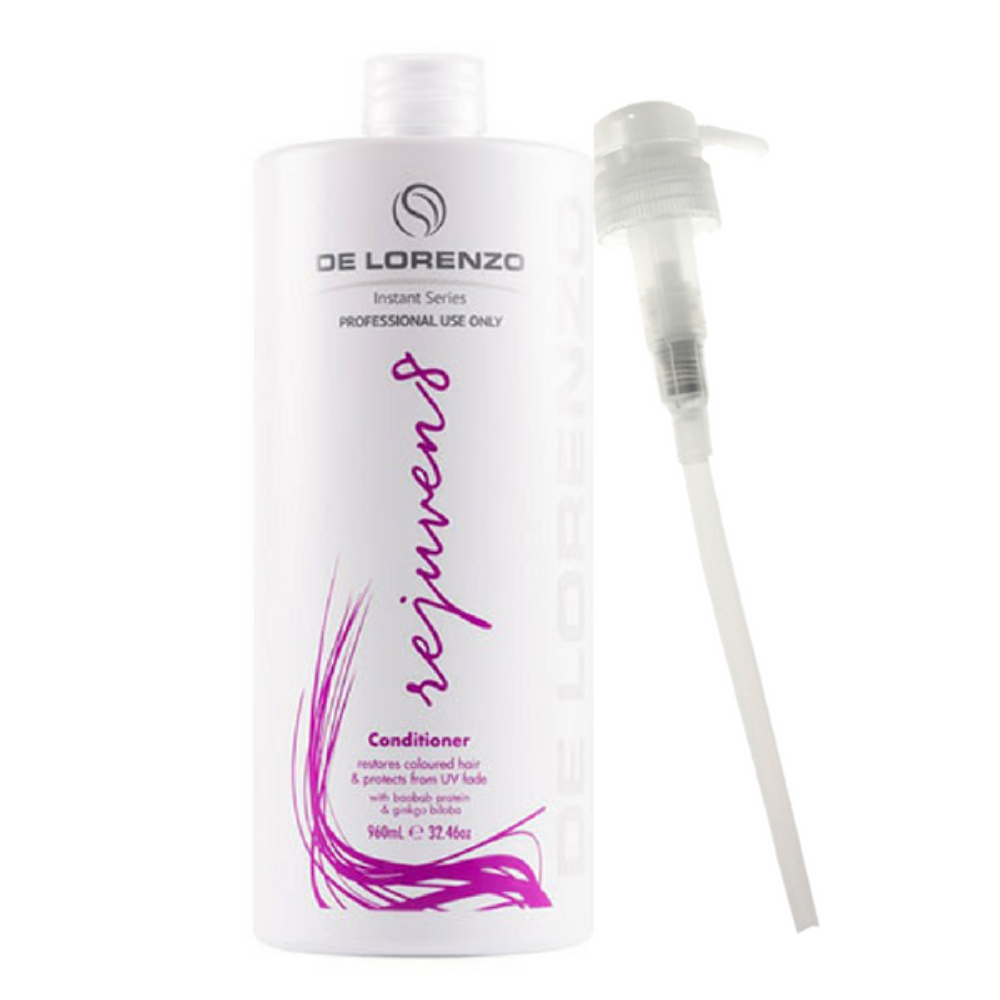 De Lorenzo Rejuven8 Shampoo and Conditioner 960ml +2X free Pumps ...