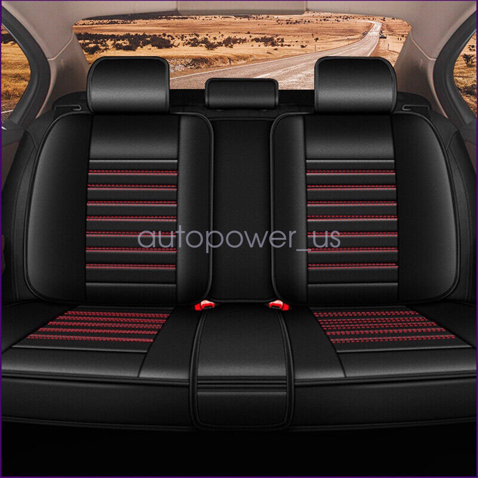 leather Car 5-Seat Covers For Toyota 4Runner 2003-2024 Front And Rear ...