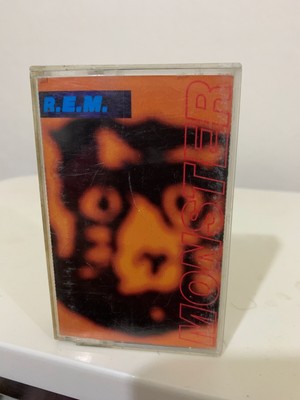 REM R.E.M. MONSTER ORIGINAL USED turkish casette cassette MUSIC TAPE ...