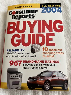 Consumer Reports 2004 Buying Guide | eBay