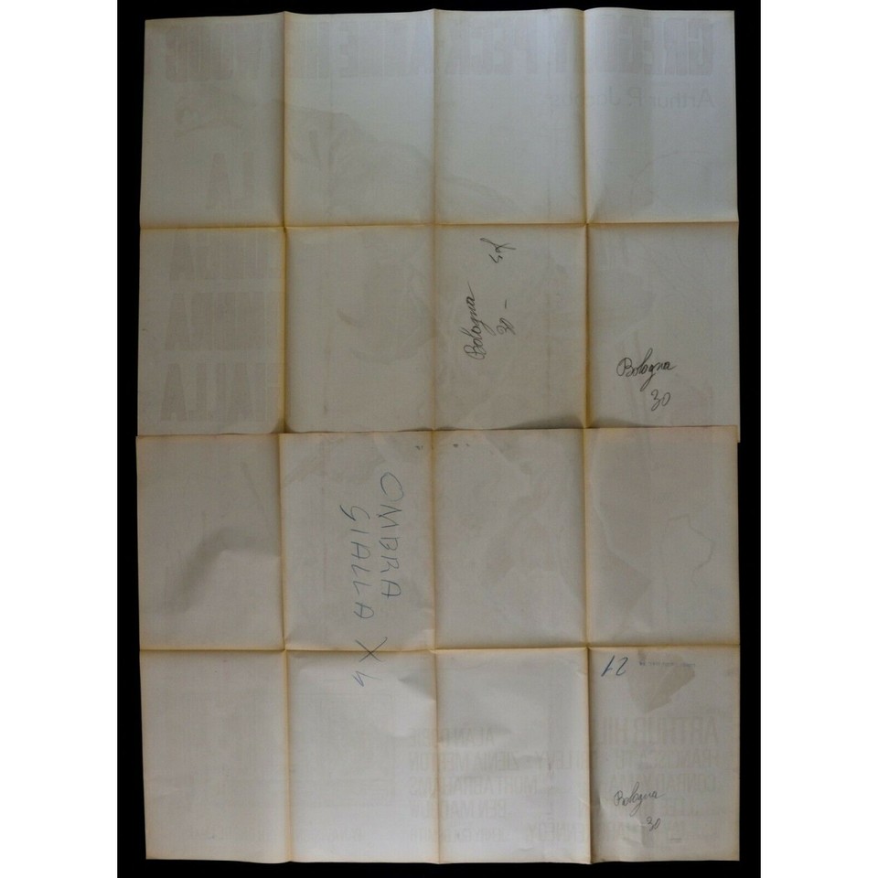 Poster La Lunga Ombra Gialla The Chairman Gregory Peck Anne Heywood ...