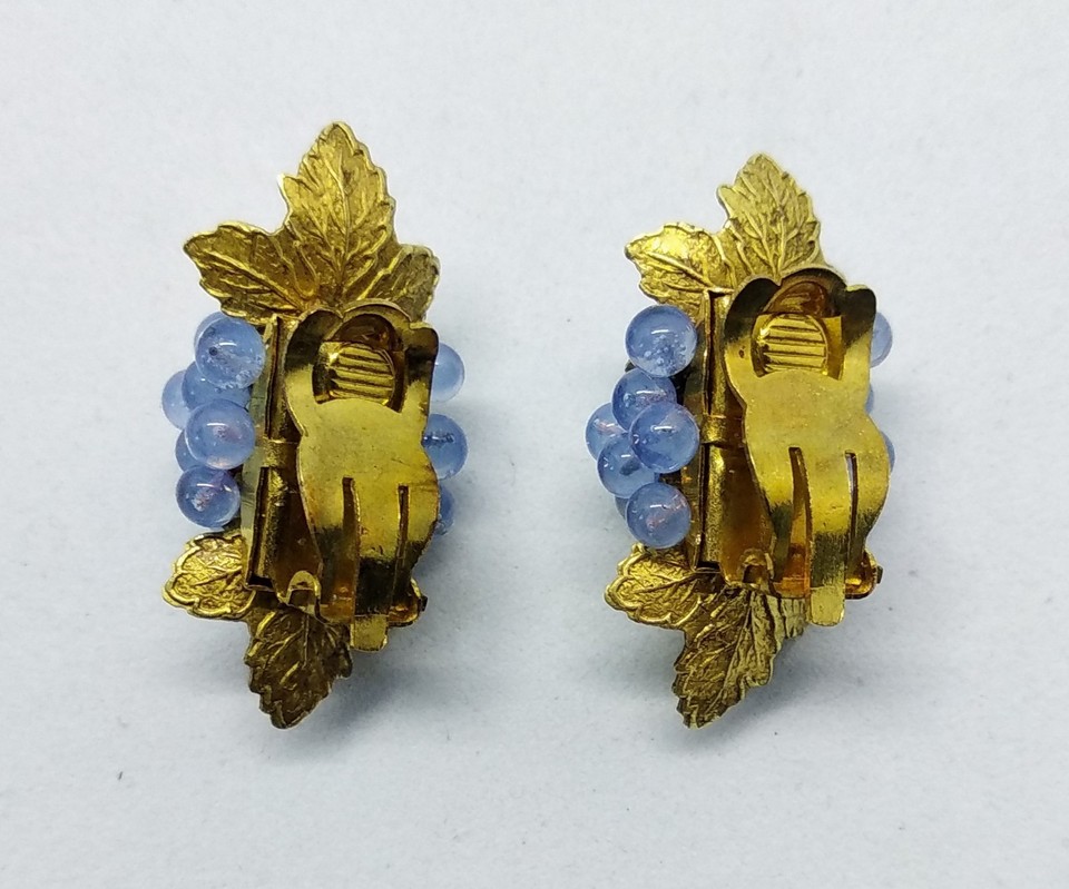 Anciennes boucles d'oreilles en verre antique jewelry glass earrings | eBay