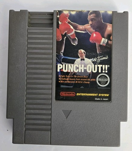 Mike Tyson's Punch Out NES 1987 Video Game Cartridge Untested | eBay