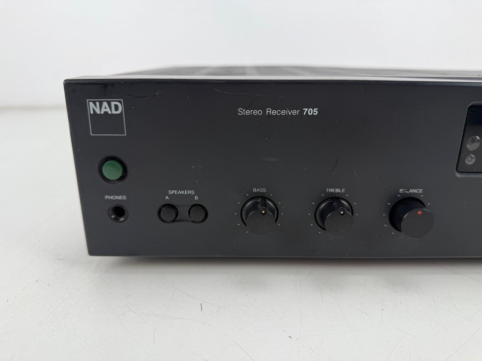 NAD 705 Stereo Receiver - New Lights bundle | eBay