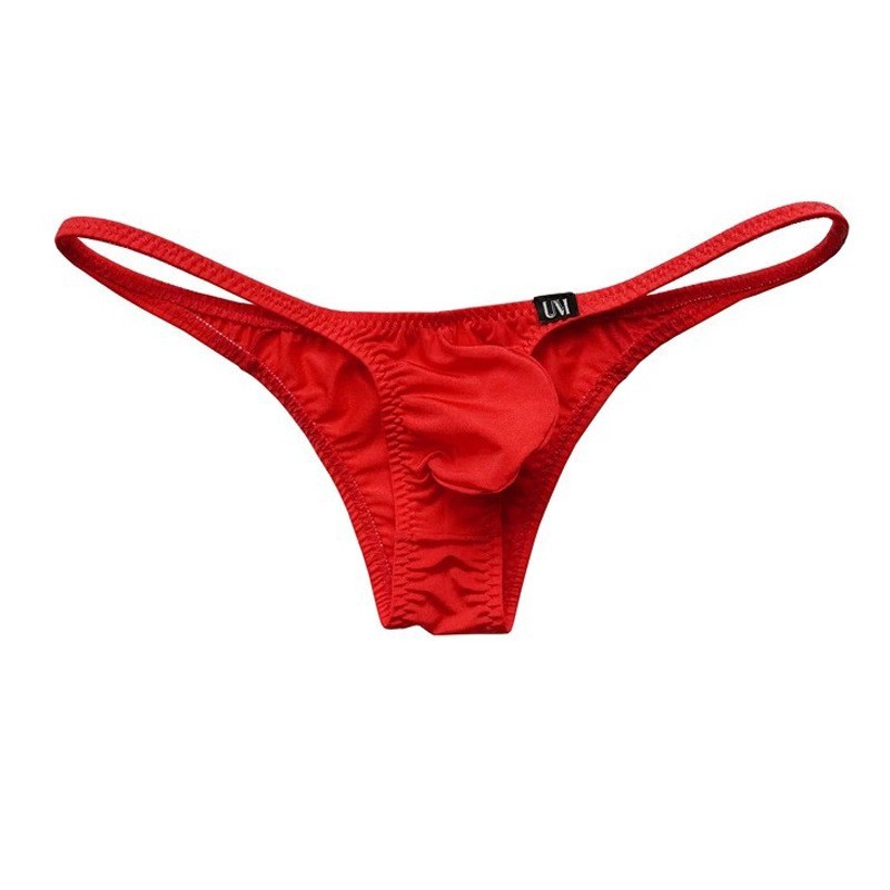 Men Panty Stripes Thin Brand Transparent Briefs Waist Bulge Comfortable ...