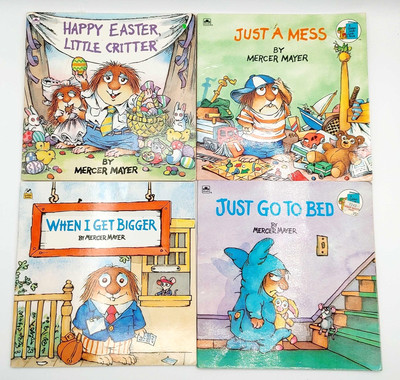 Lot of 4 Little Critter Mercer Mayer Books Picture When I Get Bigger ...
