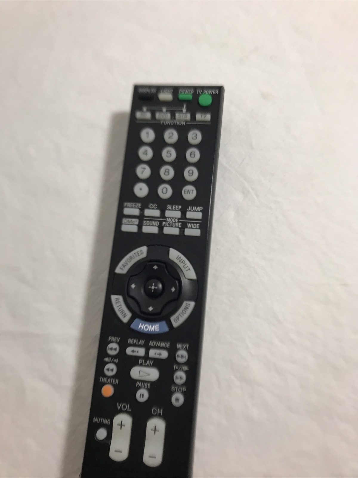 Genuine Sony (RM-YD017) BD / DVD / STB / TV Remote Control With Battery ...