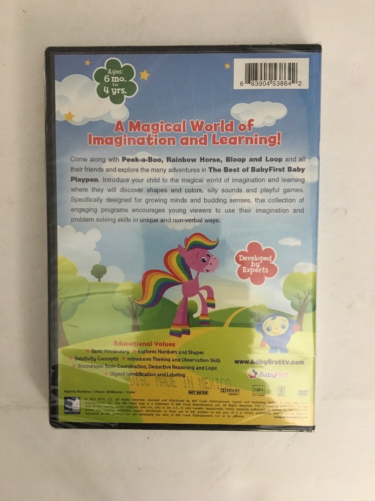 BabyFirst The Best of BabyFirst Baby Playpen Volume 3 DVD-RARE VINTAGE ...