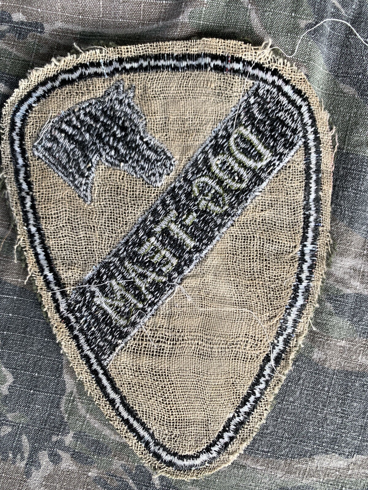 Original Military Vietnam War Theater Special Forces 1st Cavalry DOG ...