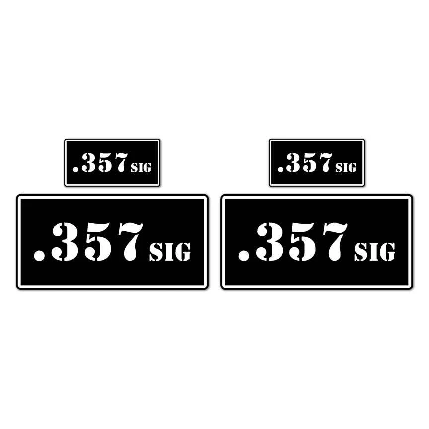 Ammo Can Decals 357 Sig