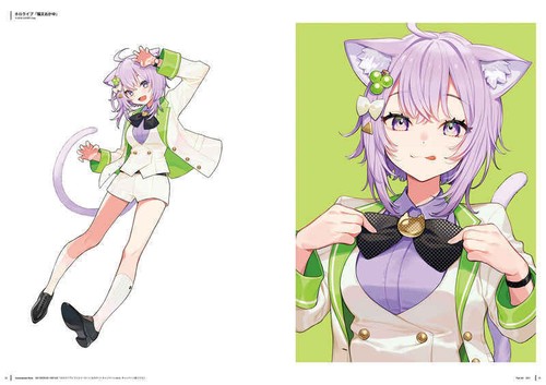 Omega VTuber Original Doujin Color art book B5/80P C99 Comiket from ...