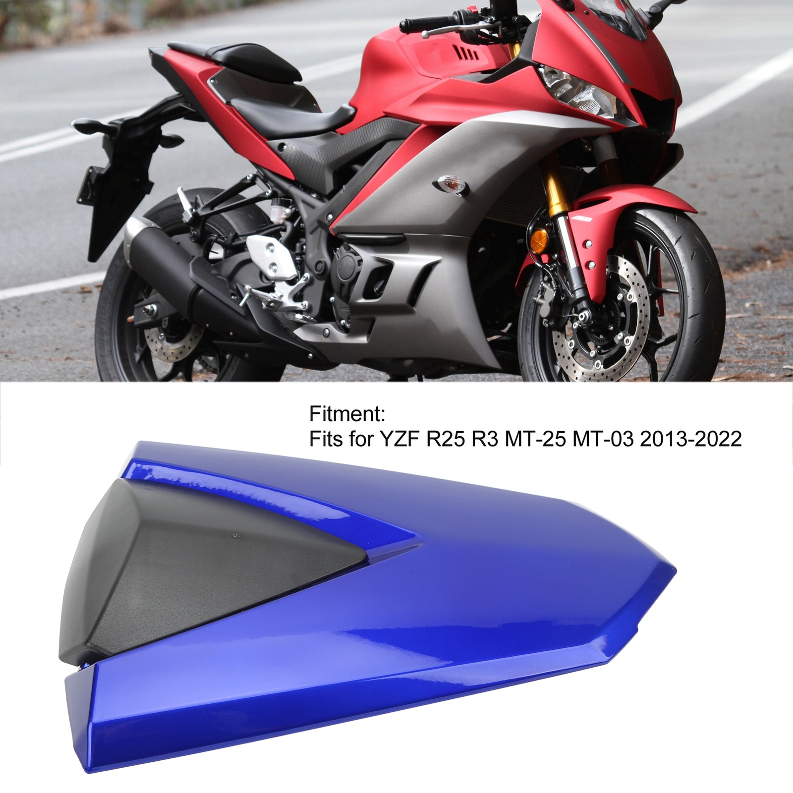 Hot Rear Cover Cowl Tail Passenger Back Fairing Cover For YZF R25 R3 | eBay