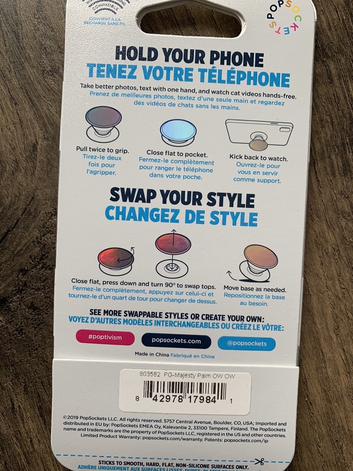 🌿Popsockets Popgrip - Majesty Palm - Cell Phone Holder & Stand/Popsocket🌿 842978179841| eBay