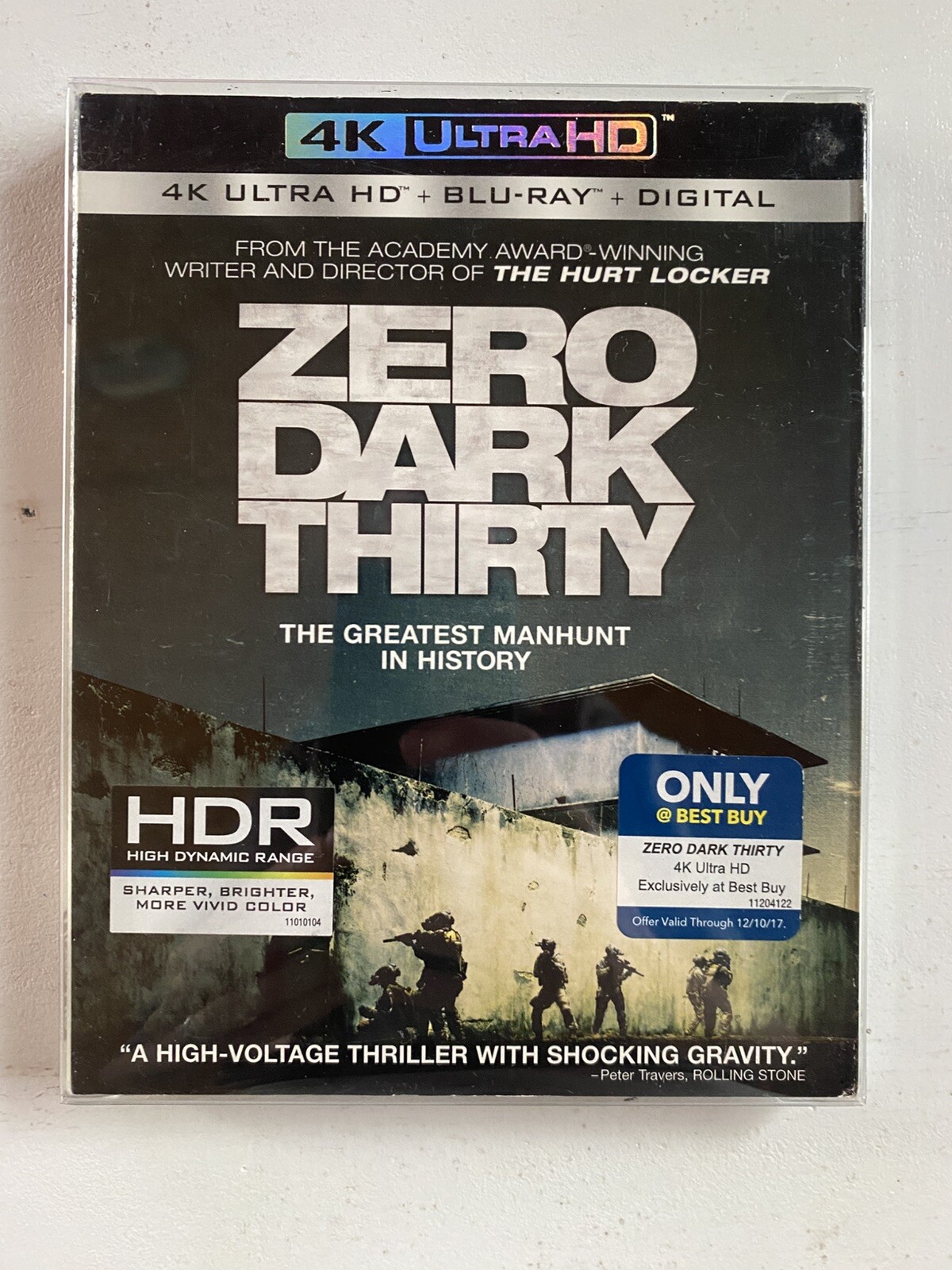 Zero Dark Thirty 4K Ultra HD Blu Ray w OOP Slipcover 2012 43396505506 | eBay