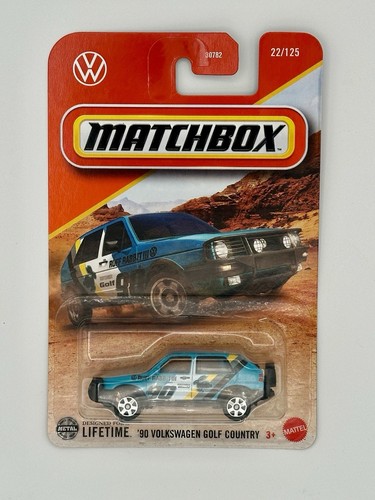 2025 Matchbox #22 - '90 Volkswagen Golf Country Ruff Rabbit Teal VW | eBay