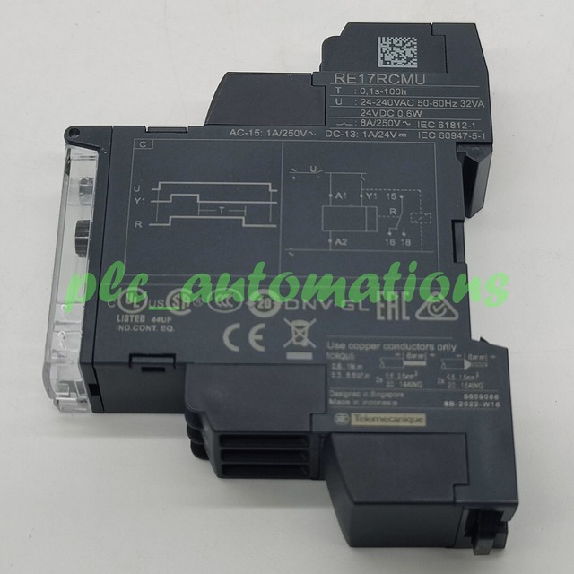 1pc Schneider RE17RCMU Relay One Year for sale online | eBay