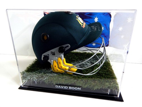 Signed David Boon Australia Cricket Helmet - Proof COA | eBay Australia