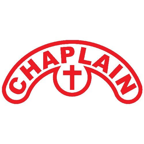 2x4.5 Inch Chaplain Crescent Rocker Rockers Reflective Sticker Decal | eBay