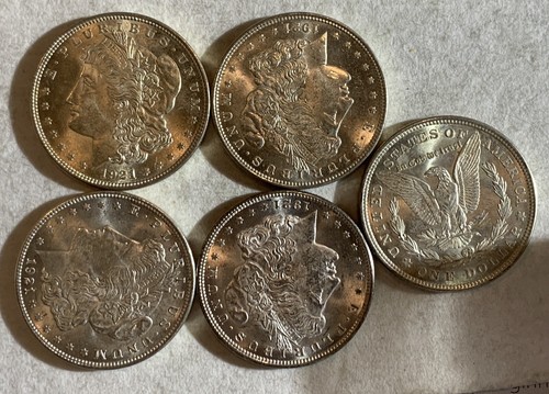 1921 US MORGAN SILVER DOLLAR UNC, RANDOM PICK ONE COIN | eBay