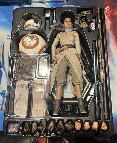Hot Toys 1/6 Star Wars Ep 7 Rey & BB-8 Figure Set Fantastic Shape | eBay