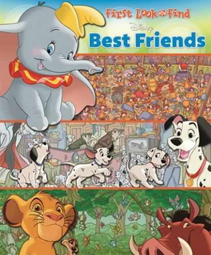 Disney: Best Friends First Look and Find by PI Kids (2012, Children's ...