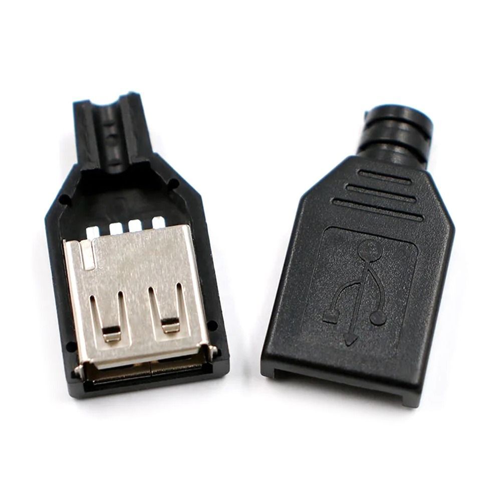 USB 2.0 Connect Adapter Female USB Connector 4 Pin Plug 886183411747 ...
