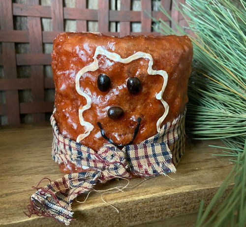 Primitive Country Christmas Winter Gingerbread Man Ginger Scent ...