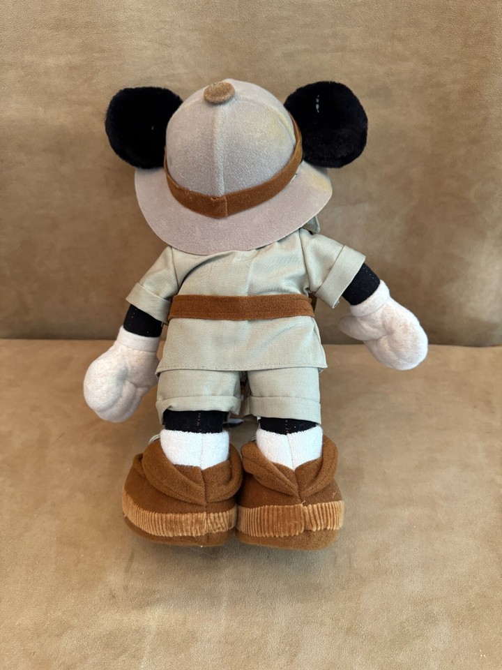 Disney Safari Mickey Mouse Plush Doll Binoculars Tag Mouseketoys Animal ...