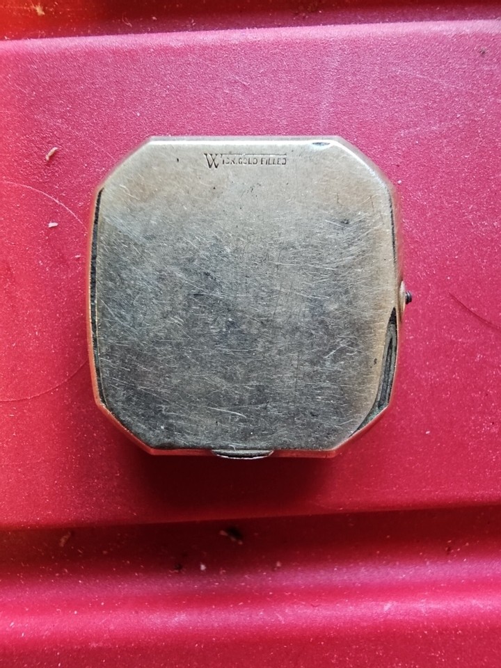 Vintage 1927 Hamilton 987-A 10k Gold Filled Mechanical Wind Watch Parts Pieces D | eBay