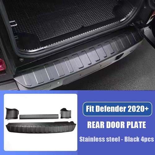Rear Door Plate Scuff Sill Molding Trim Fit Defender 90 110 130 2020 ...